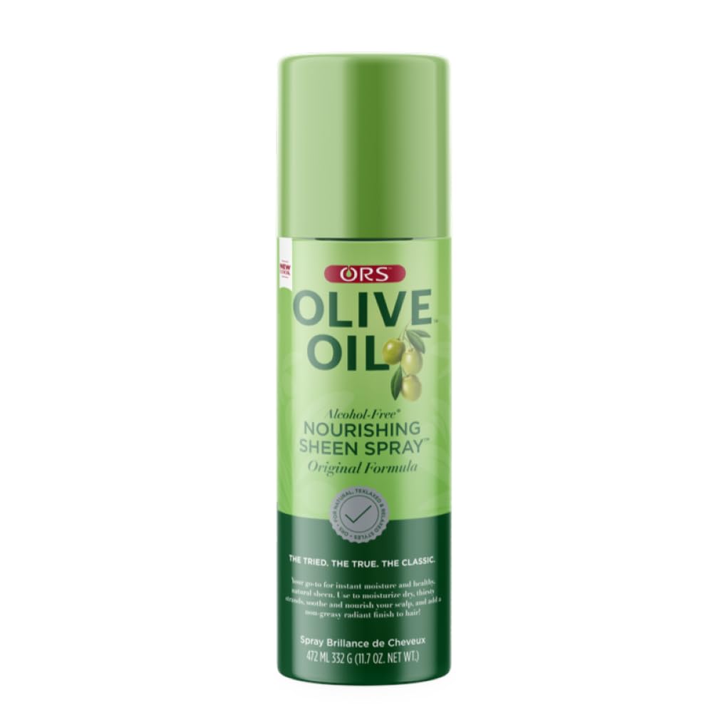 Amazon.com : ORS Olive Oil Nourishing Sheen Spray Original Moisturizes ...