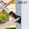 Anley Flag Pole Mounting Bracket at 45 Degree Angle with Hardwares - Made of Aluminum - Strong ...