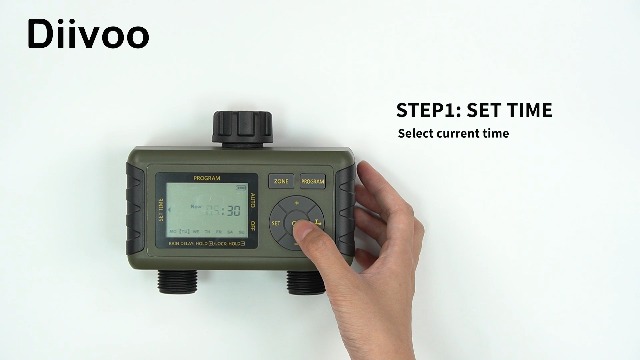 Watch Example- How to Set Up the Diivoo Dual Water Timer on Amazon Live
