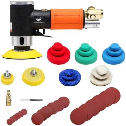 WorkPad Mini Car Polisher, Air Polisher, WP 25mm 50mm 76mm Eccentric ...
