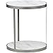 Amazon.com: Amazon Brand – Rivet Molly Round Marble and Stainless Steel ...