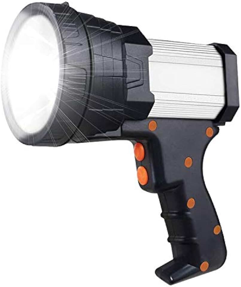 Amazon.com: handheld spotlight rechargeable