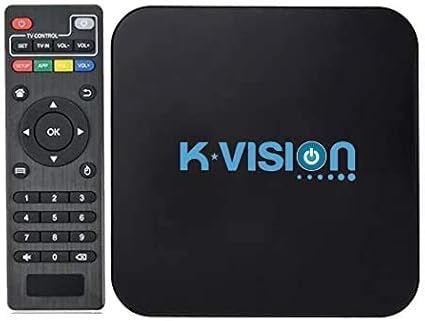 K-VISION TV Box Android 7 Dispositivo de Streaming 4K con Control ...