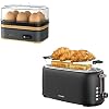 Amazon.com: Evoloop 4 Slice Toaster, 1.5" Extra Wide Slots Stainless ...
