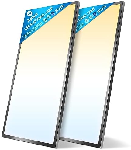 LED ENERGY PLUS 2X2 LED Flat Panel Light Emergency Battery Backup, 40W ...