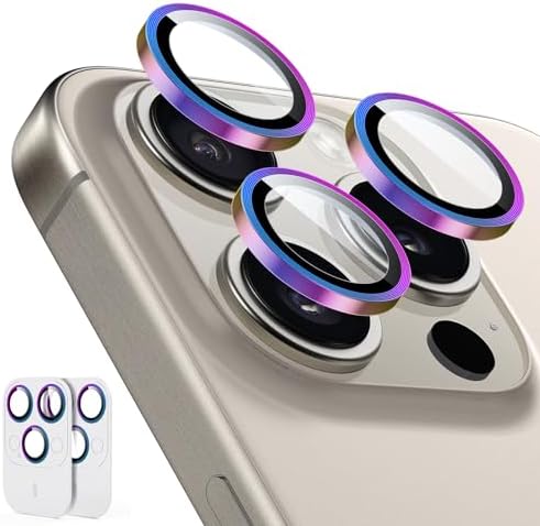 ESR Camera Lens Protector for iPhone 15 Pro Max/15 Pro/14 Pro Max/14 ...