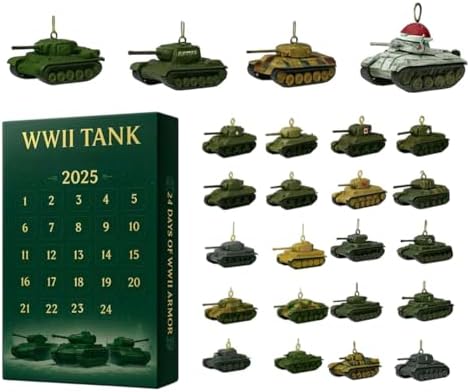 Tank Advent Calendars 2025, 24-Days Christmas Countdown Calendar With ...