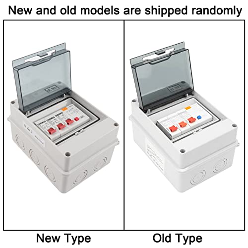 2 Way Garage Caravan Consumer Unit 40A 30mA RCD 2MCB 6a16A Leakage ...