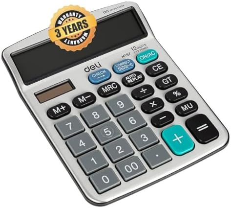 Casio DJ-120D 150 Steps Check and Correct Desktop Calculator with ...
