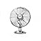 Status Desk Fan, 12 Inch Oscillating White Portable Fan, 3 Speed ...