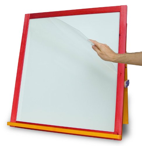 CLEAR OVERLAY - large semi rigid plastic sheet suitable for use with ...
