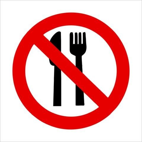 999Store office supplies sunboard Do not eat Food Office Sign Board ...