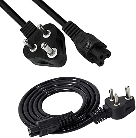 Storite 1.5M Black 3 Pin Laptop Power Cable 18AWG Universal Replacement ...