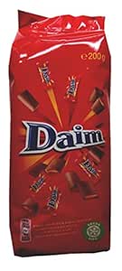 Amazon.com: Daim Chocolate Bags - 200g Individual wrapped Daim ...