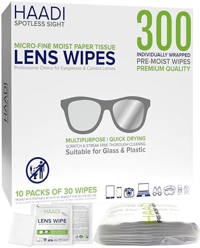 Amazon.com: Glasses Cleaner Lens Wipes for Eyeglasses 200 Individually ...