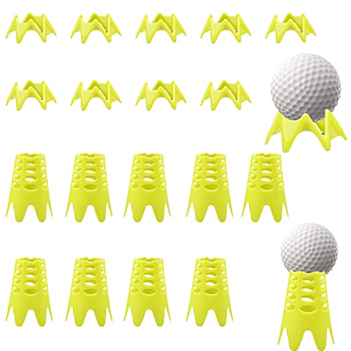 20Pcs Plastic Golf Tees Holder, Golf Simulator Tees Outdoor Indoor Golf ...