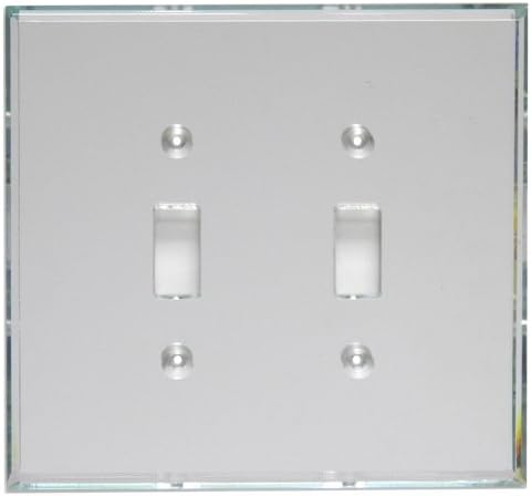 GlassAlike™ Double Switch Acrylic Mirror Plate - Amazon.com
