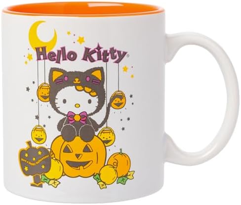 Amazon.com: Silver Buffalo Sanrio Hello Kitty Halloween Spooky Wax ...
