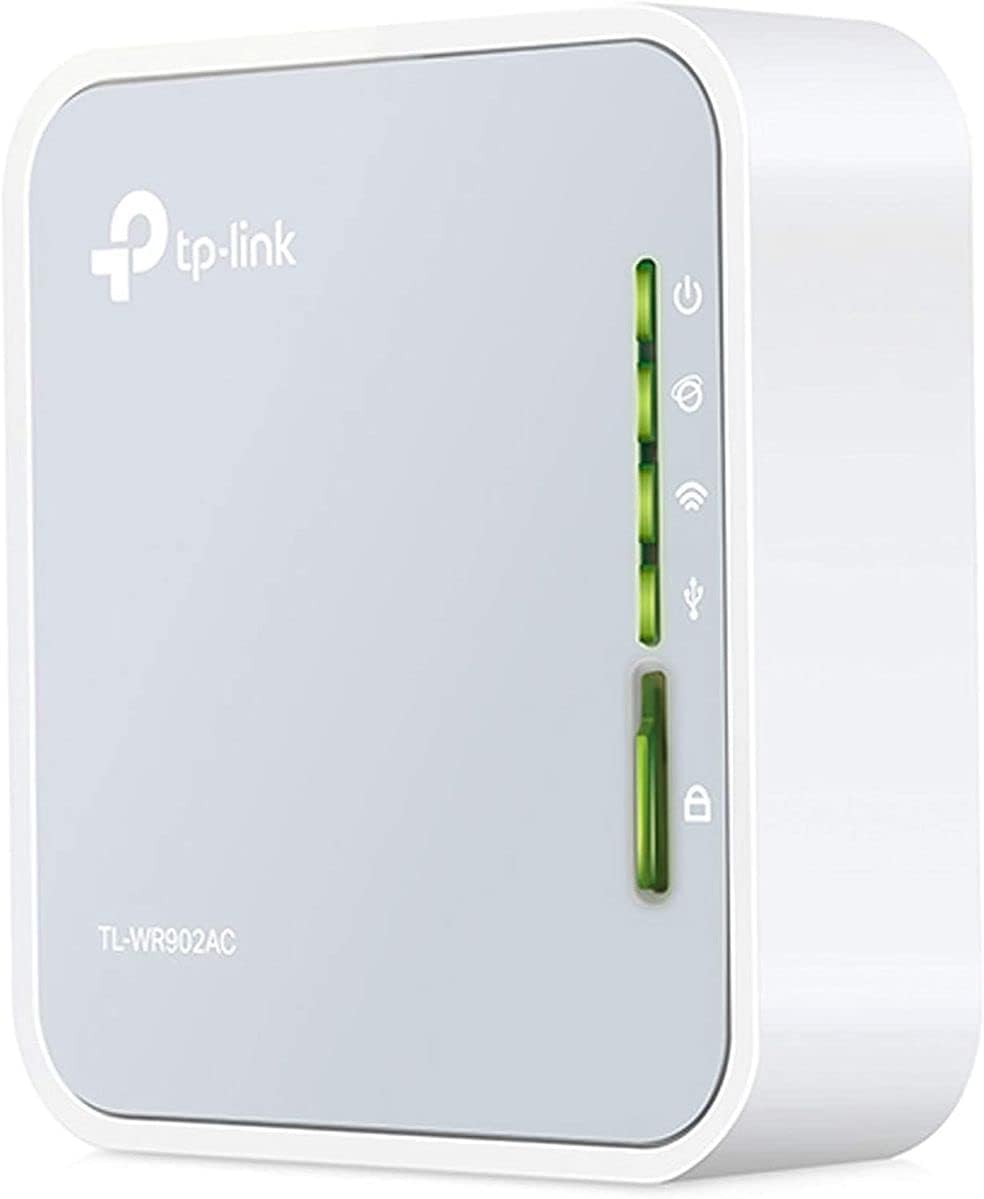 TP-Link AC750 Mbps Wireless Portable Mini Travel Router (TL-WR902AC ...