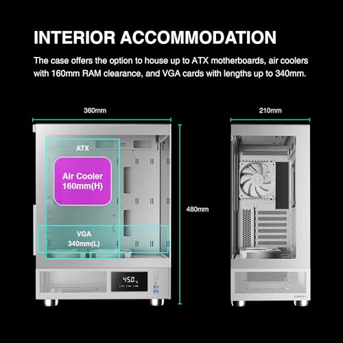 GAMDIAS ATLAS E1 ATX Mid Tower | Computer Cases | PC Parts