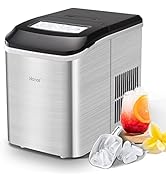 Amazon.com: Ice Maker Machine Countertop WANAI Ice Making Machine Make ...