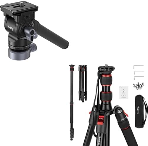Amazon.com : Bundle：SmallRig 68" Camera Tripod+SmallRig Tripod Fluid ...