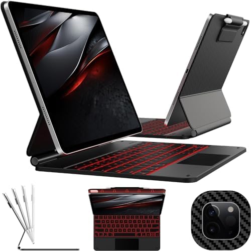 typecase Edge Magic Style Keyboard for iPro Air 13 (M2) 2024 & iPad Pro ...