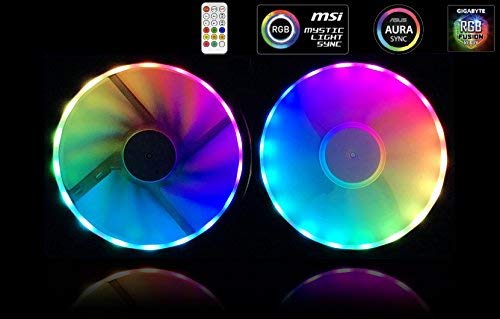 Ezdiy Fab Rgb Fan Frame Fan Grill With Rgb 120mm | Desertcart OMAN