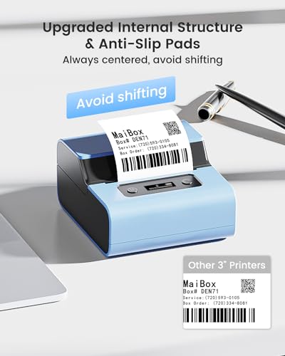 Snapklik.com : M221 Label Printer, Newest Upgraded 3 Bluetooth Thermal ...