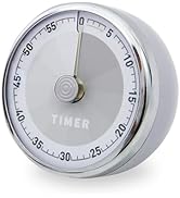 Amazon.com: Visual Timer, Teeloray 60-Minute Countdown Timer, Kitchen Timer with Magnetic Base ...