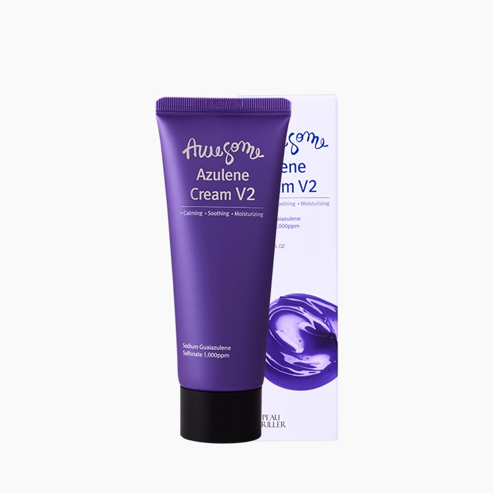 Amazon.com: Peaubriller Awesome Azulene Cream V2[100ml/3.38 fl.oz ...