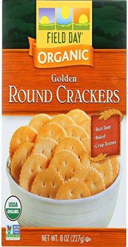 Amazon.com: Field Day, Organic Golden Round Crackers, 8 Ounce