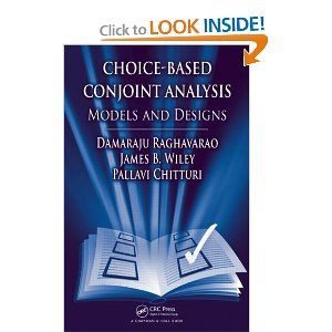 Damaraju Raghavarao, James B. Wiley,Pallavi Chitturi'sChoice-Based ...