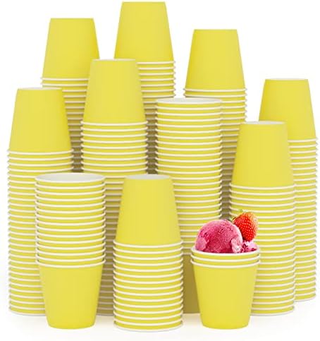 Amazon.com: Irenare 500 Pcs 5 oz Paper Cups Bulk Dog Party Disposable ...