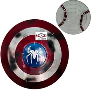 Amazon.com: HOMYZ Armor Spiderman Shield Battle Damage Ultimate Peter ...