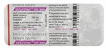 Sulpitac OD 200mg - Strip of 10 Tablets : Amazon.in: Health & Personal Care