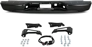 Amazon.com: Make Auto Parts Manufacturing Rear Side Steel Step Bumper ...