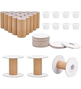 Amazon.com: PH PandaHall 16 Sets Empty Paper Thread Spools, Wire ...