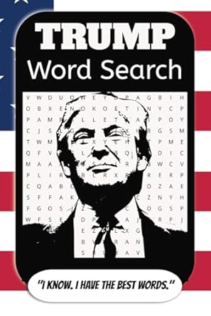 Trump Word Search: A Trump Themed Word Find Puzzle for Adults, Seniors ...