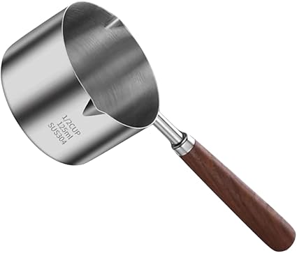 Amazon.com: FUNOMOCYA Small Pot with Oil Saucepan with Pour Spout ...