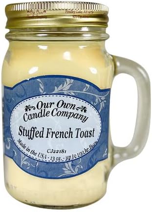 Amazon.com: Our Own Candle Company Stuffed French Toast Scented 13 ...