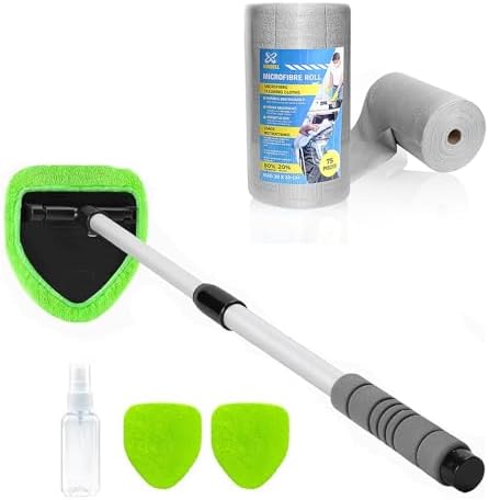 Amazon.com: Windshield Cleaner Tool- XINDELL Car Window Cleaning ...