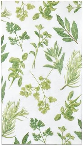 Amazon.com: AnyDesign 80 Pack Wild Herbs Guest Napkins Vintage Plant ...