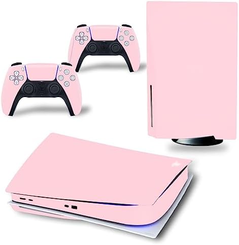 Amazon.com: Skin Wrap Compatible with PS5 Disc Console, Protective ...