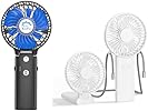 Amazon.com: HandFan 5200mAh Portable Handheld Fan Rechargeable with ...