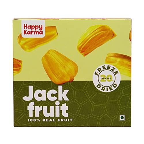 Happy Karma Freeze Dried Premium Jackfruit 100% Natural, No Added ...