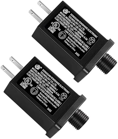 Amazon.com: 2PCS Replacement Yard Inflatable Adapter 12V Class 2 Power ...