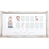 Amazon.com: Pearhead My First Year Picture Frame, Baby's First Twelve ...