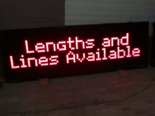 Amazon.com: 2 Sides Adaptive Alpha Eclipse 80 X 24 LED Signs ...