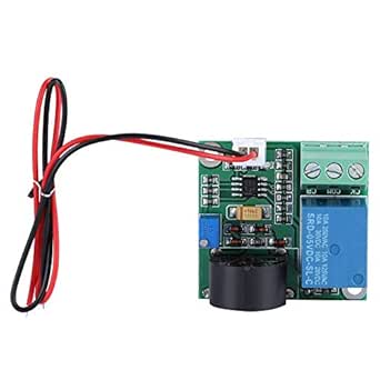 Amazon.co.jp: 05a Ac Current Detection Sensor Module Transfer Output, Relay Module, 5A ...